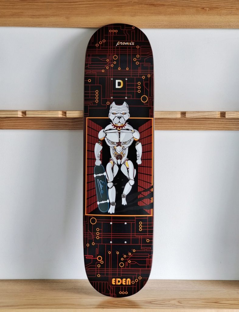 DECK EDEN PRO MIX V3 ROBOT DOG - DDSKATESHOP